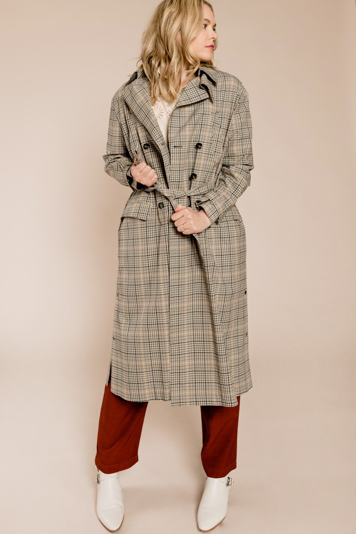 Bash Paris Isor Coat - Green Fern | Garmentory