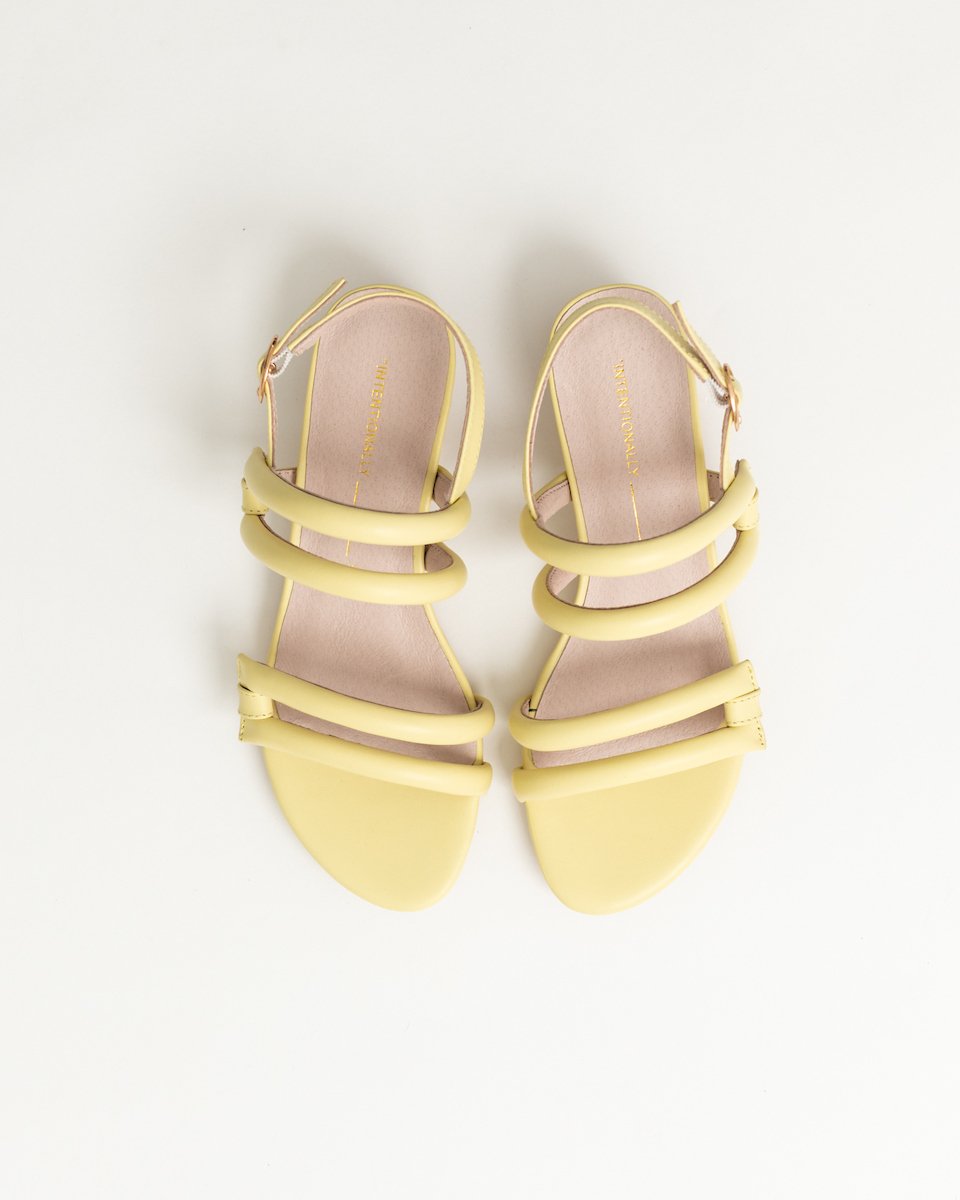 "INTENTIONALLY __________." Hazel Sandal | Garmentory