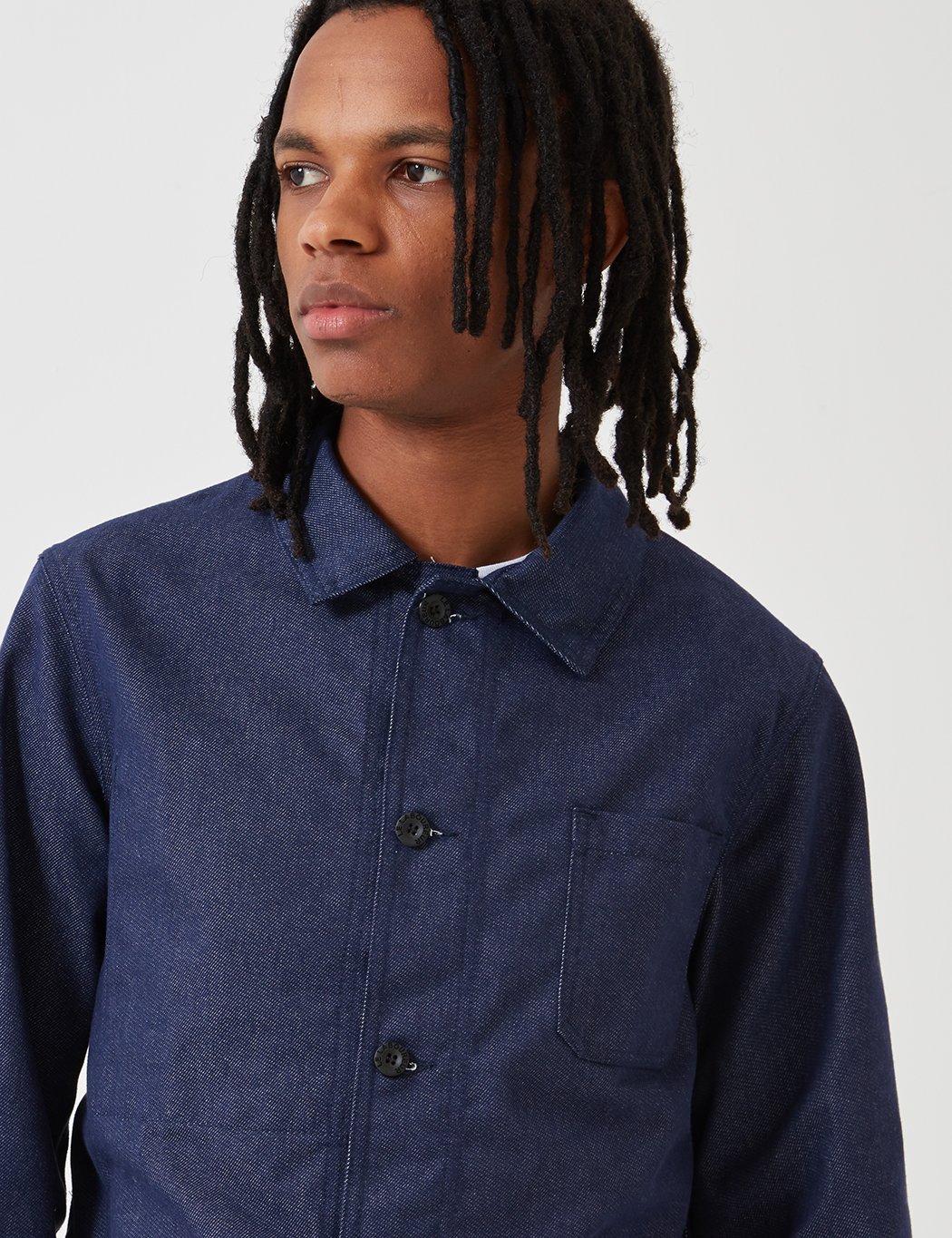 Le Laboureur Denim Work Jacket - Indigo | Garmentory