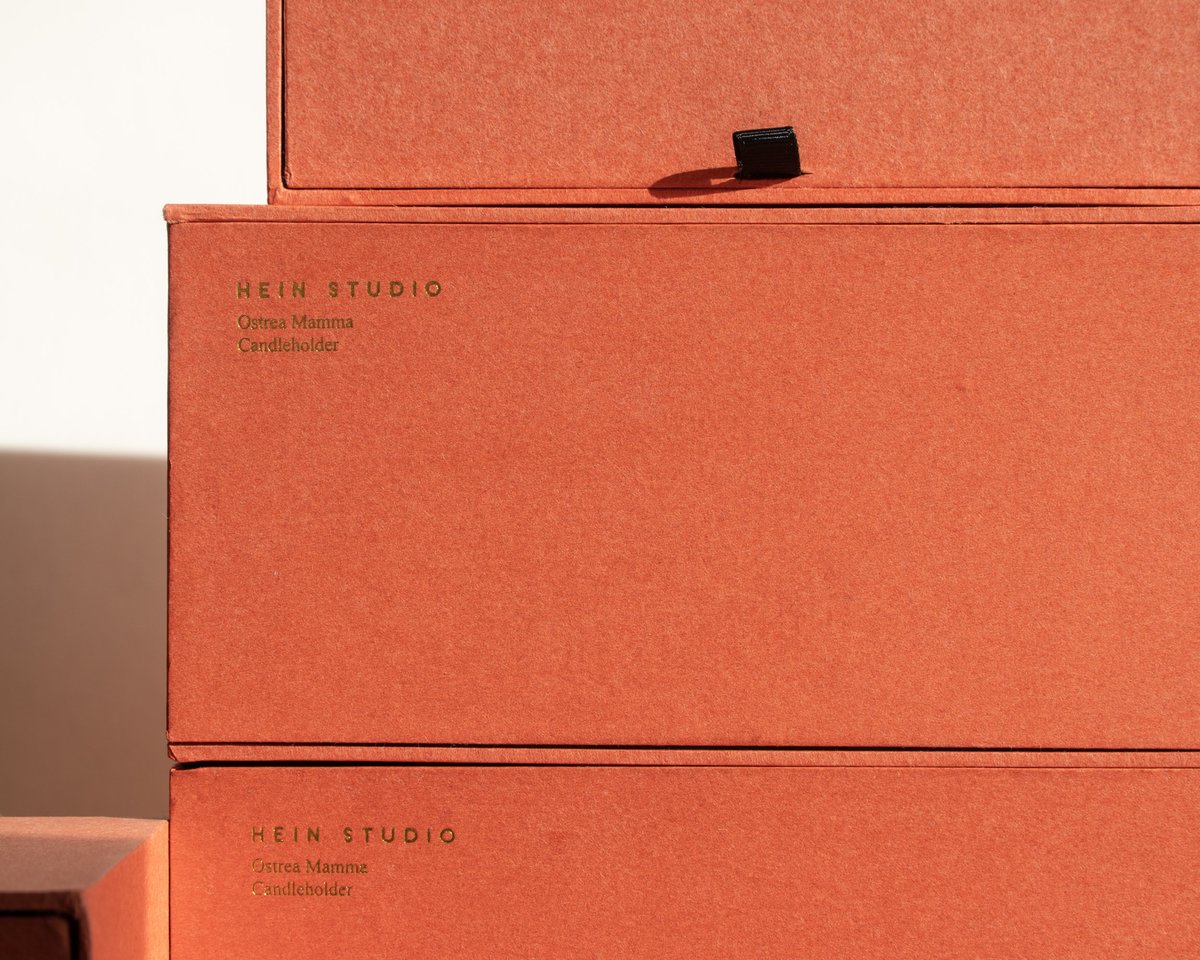 Hein Studio Ostrea Mamma Candleholder - Metallic | Garmentory