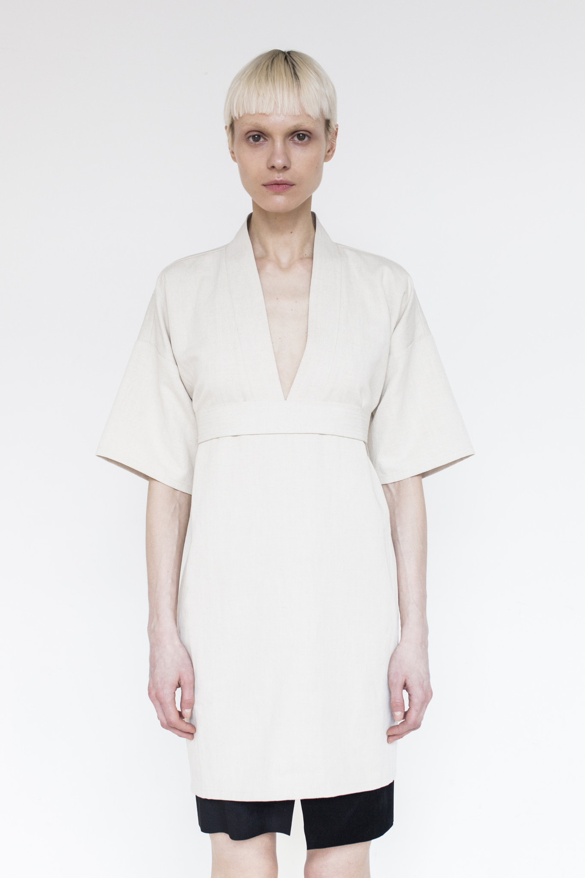 Assembly Cotton Karate Dress - Natural | Garmentory