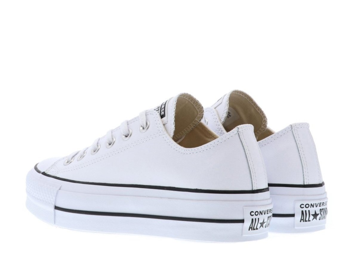 CHUCK TAYLOR ALL STAR LIFT LEATHER LOW TOP | Garmentory