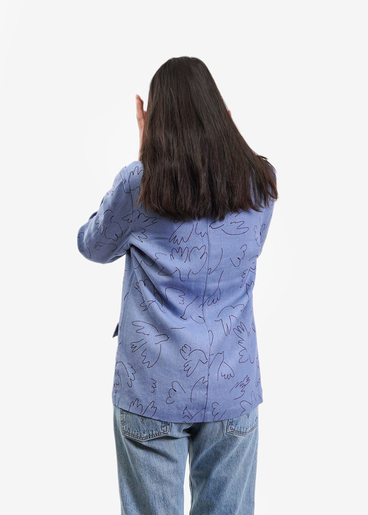 Paloma Wool Alora Paloma Suit Jacket - Blue | Garmentory