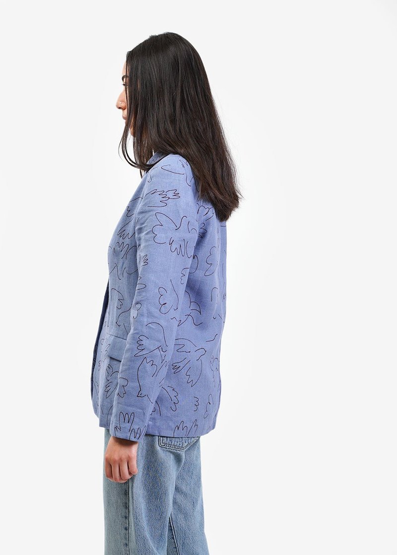 Paloma Wool Alora Paloma Suit Jacket - Blue | Garmentory