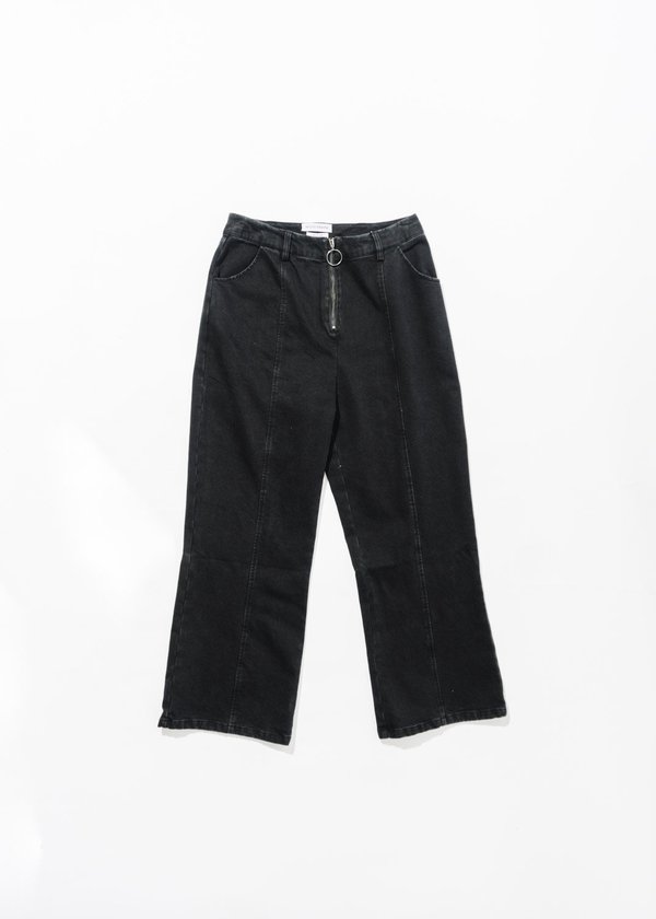 NATIVE YOUTH FLARED JEAN - BLACK | Garmentory
