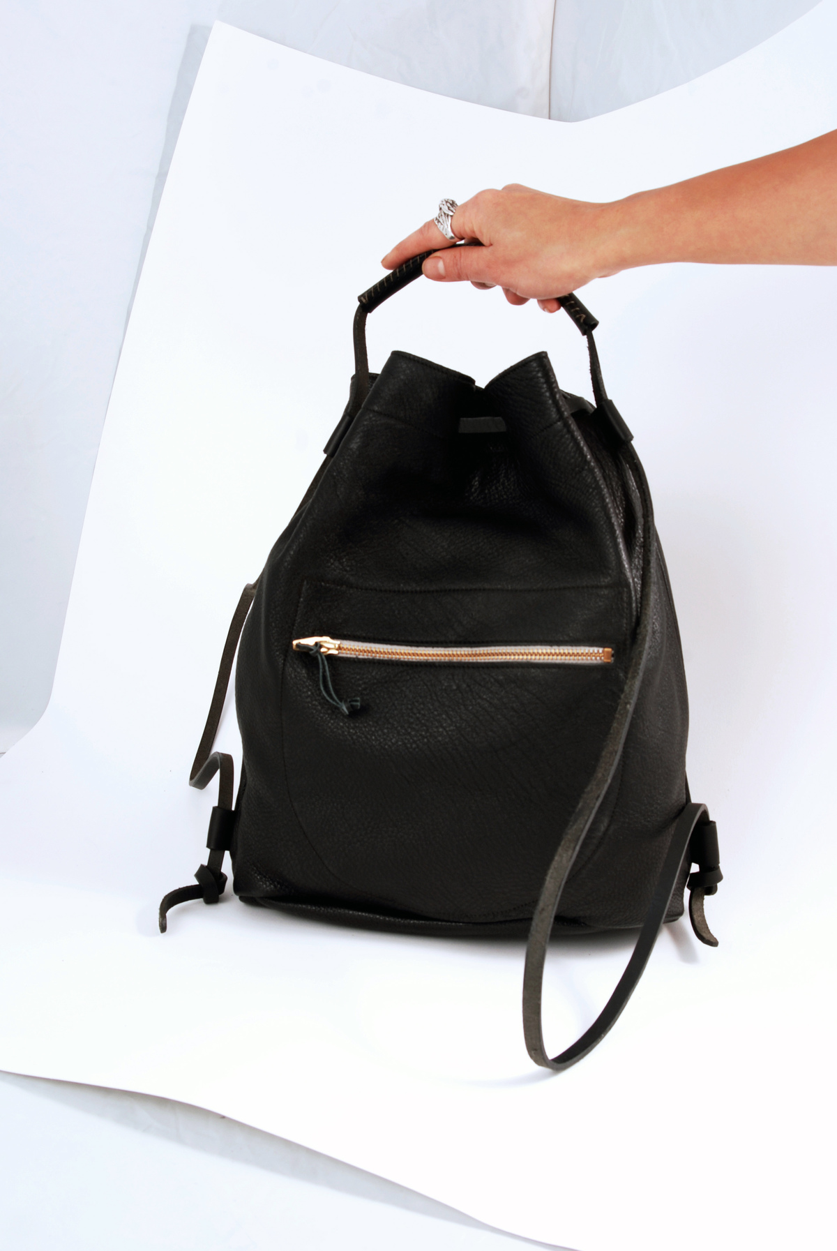 AW by Andrea Wong Bucket Bag/Backpack - Black | Garmentory