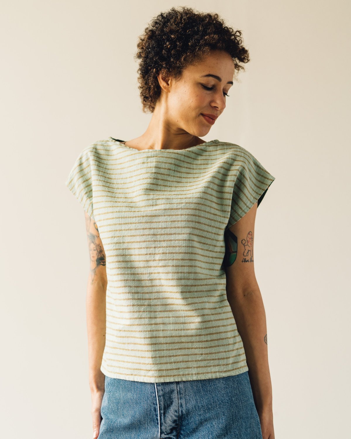 Ace & Jig Shell Top - Cactus | Garmentory