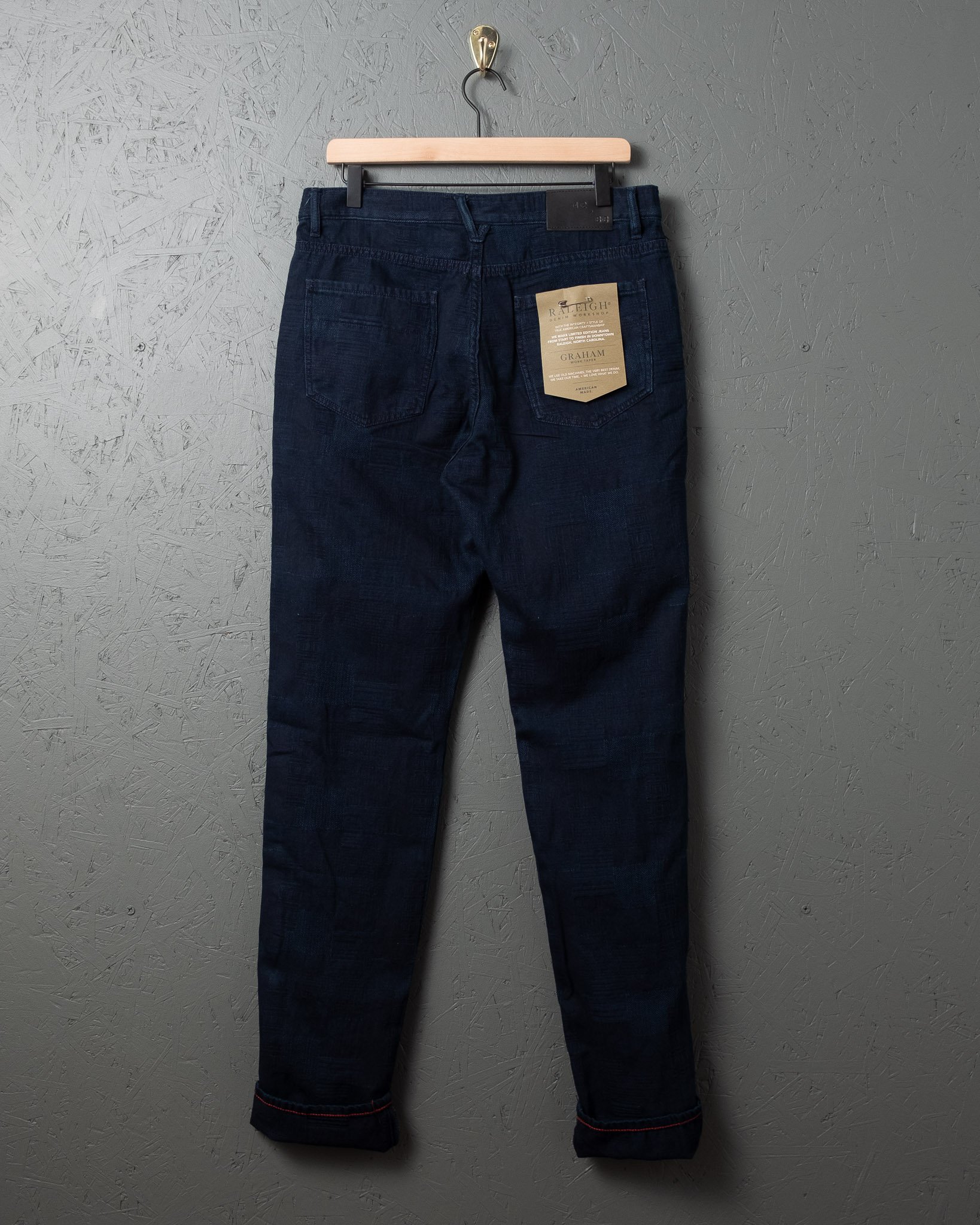 Raleigh Denim Workshop Graham Woven Jacquard Jeans | Garmentory