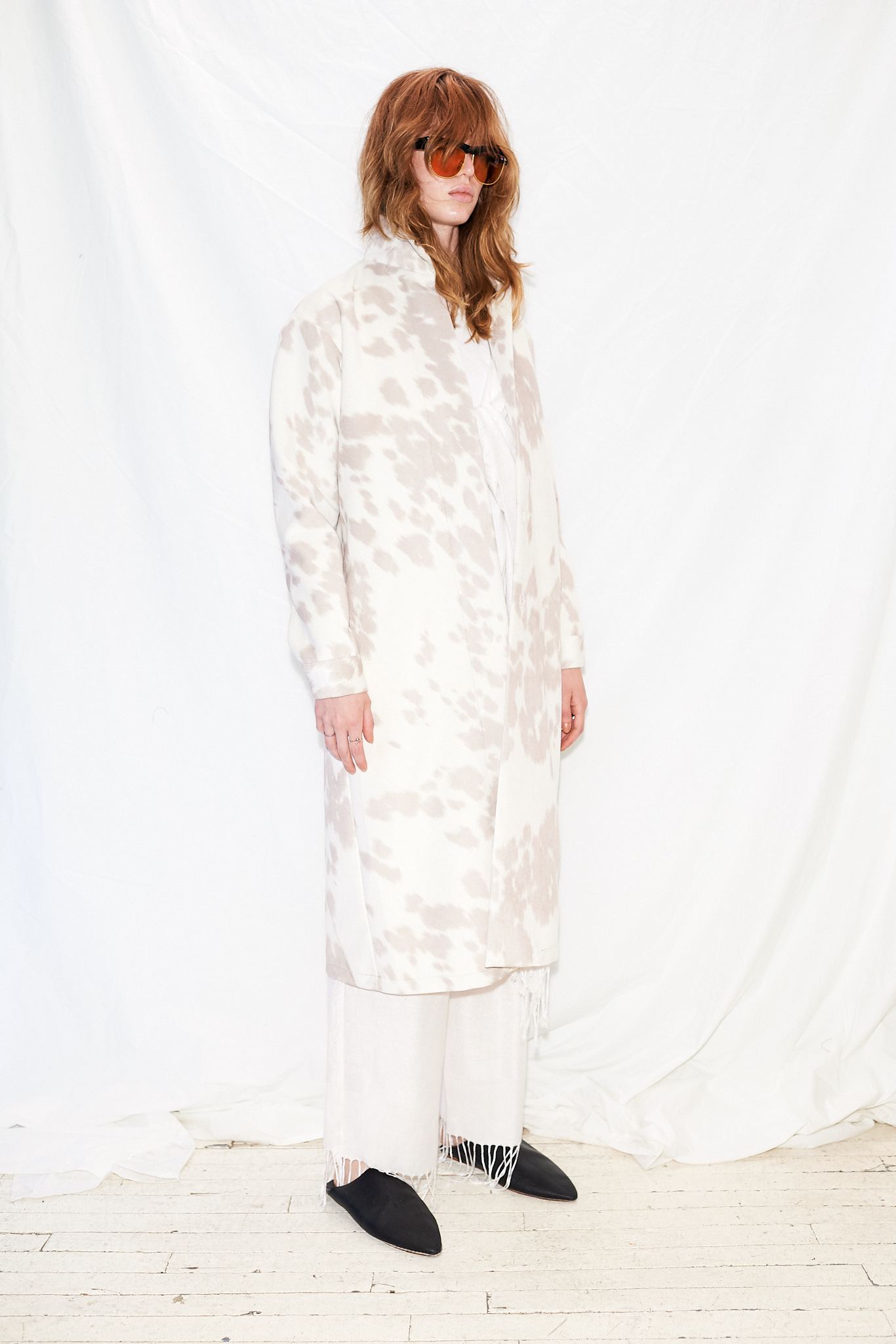 Collina Strada Mechanic Trench - Cow Print | Garmentory