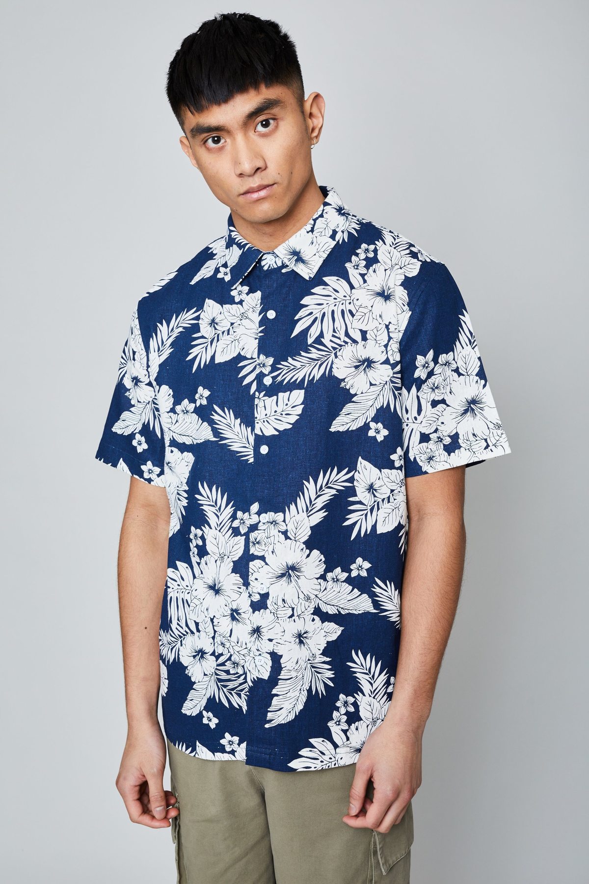 Native Youth THE STEEN SHIRT - Navy | Garmentory