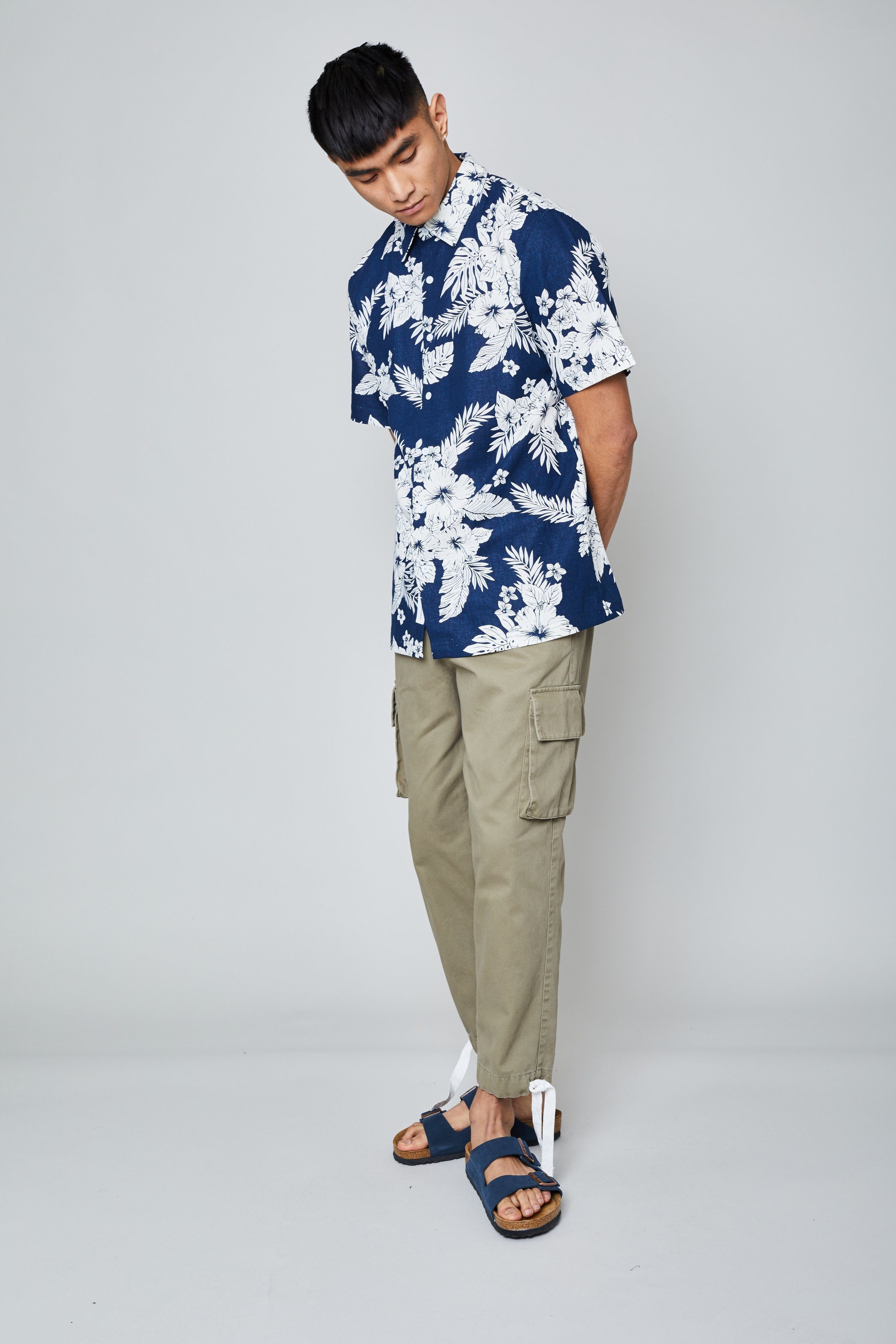 Native Youth THE STEEN SHIRT - Navy | Garmentory