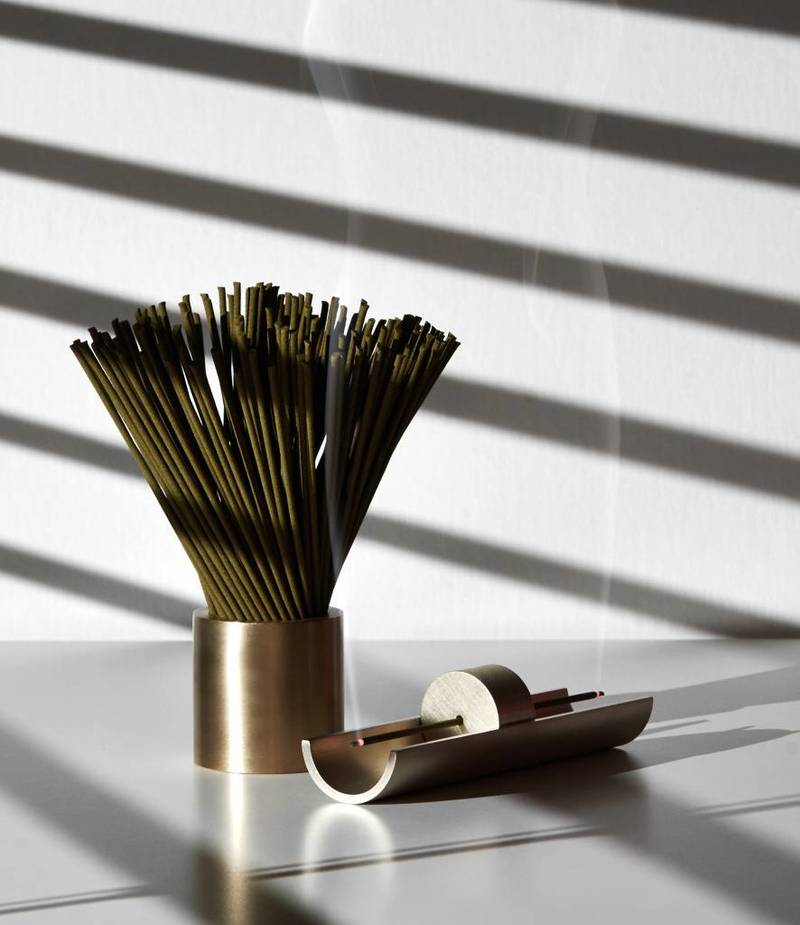 Cinnamon Projects Circa Incense Burner - Brass | Garmentory