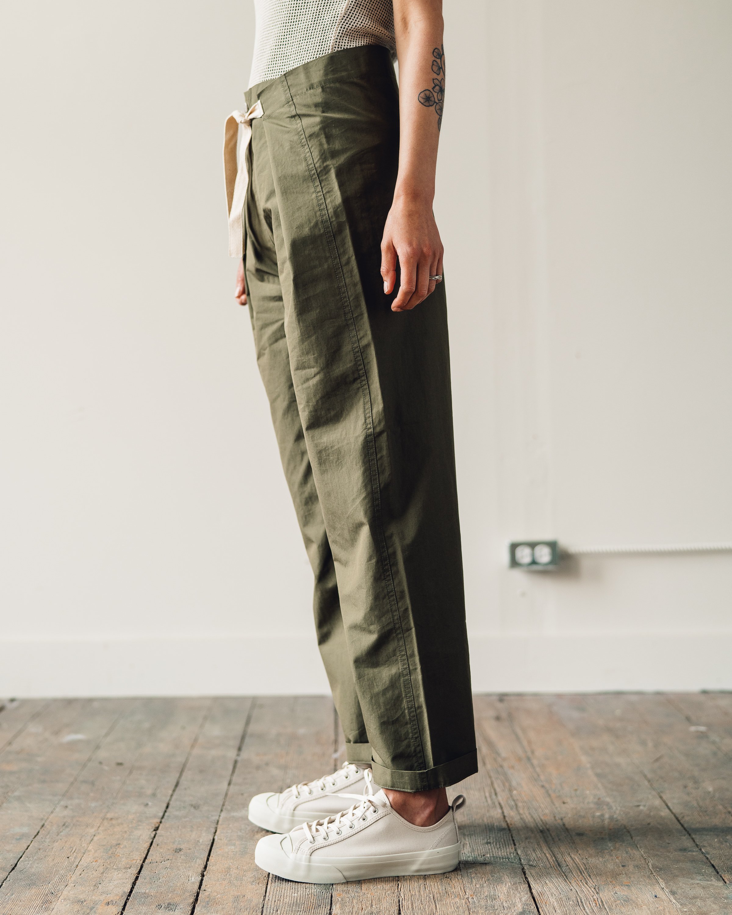 W'menswear Mess Pants - Green | Garmentory