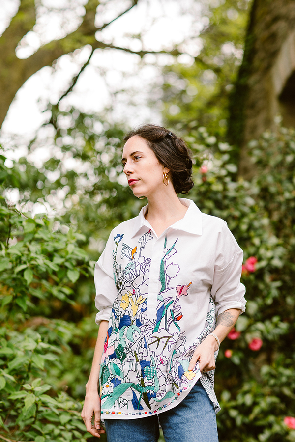 Mii Color by Number Shirt - Floral Print | Garmentory