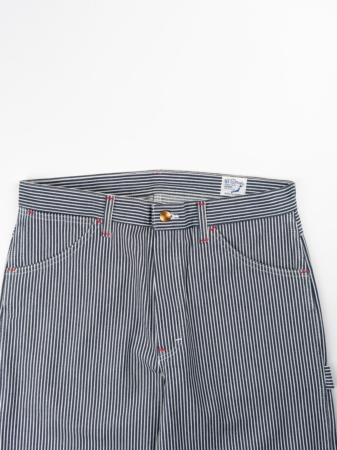 Orslow Painter Denim Pants - Hickory Stripe | Garmentory