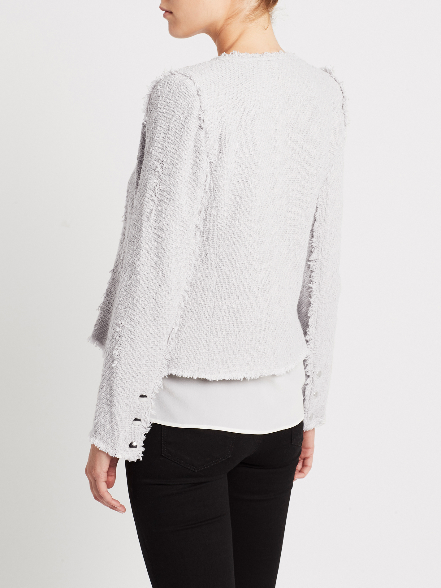 IRO Agnette Jacket - Light Grey | Garmentory