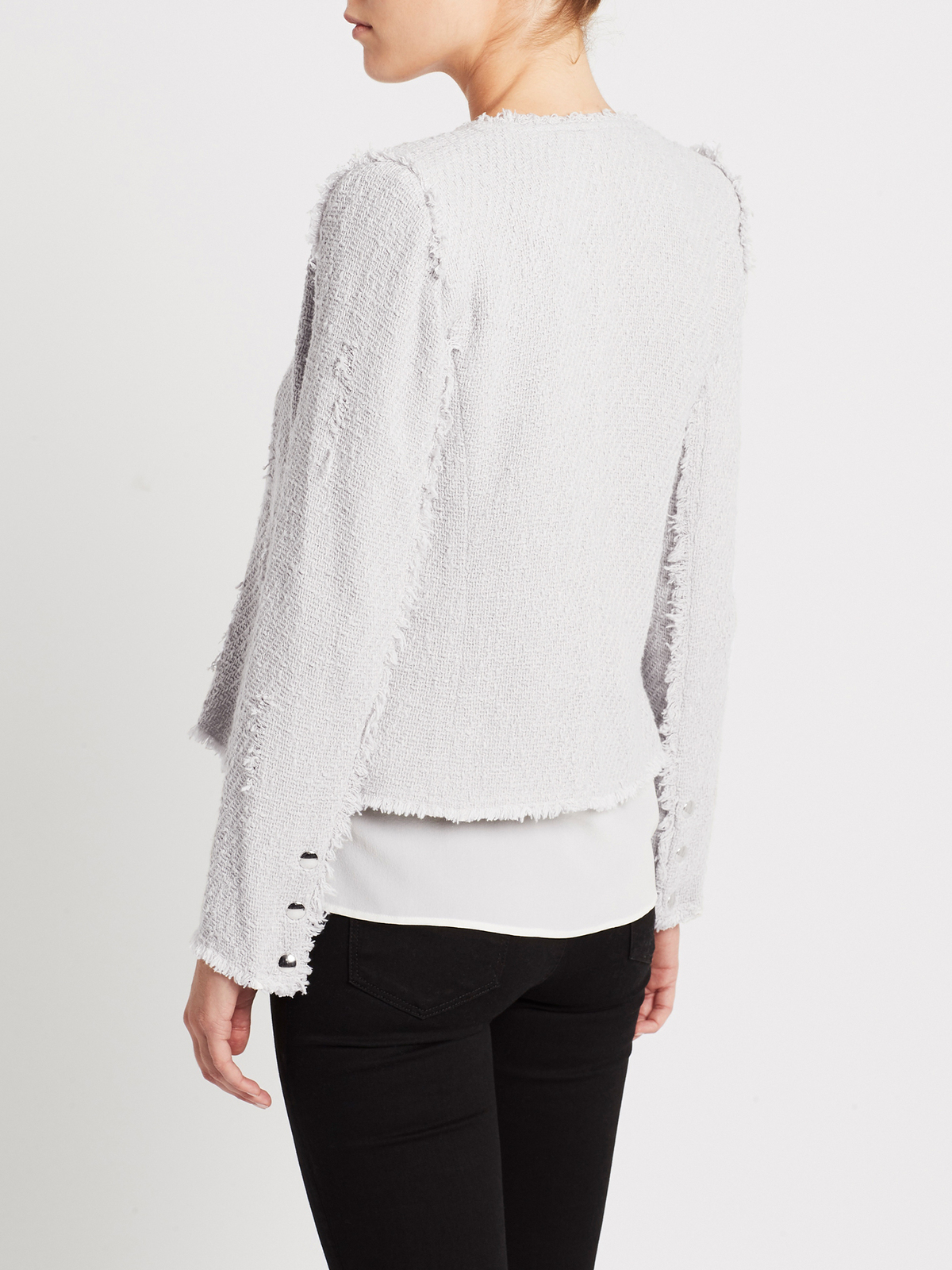 IRO Agnette Jacket - Light Grey | Garmentory