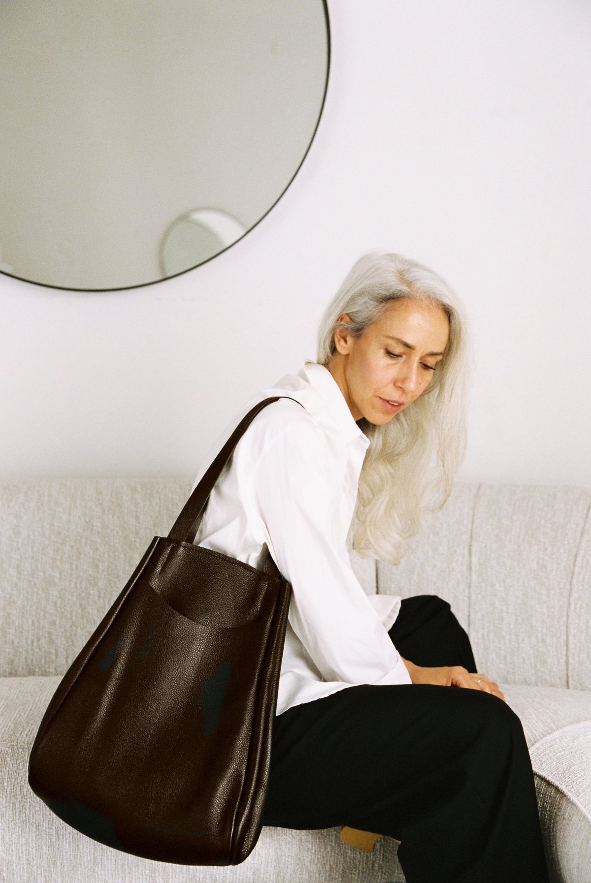 Georgia Jay Archy Tote - Coco Pebble | Garmentory