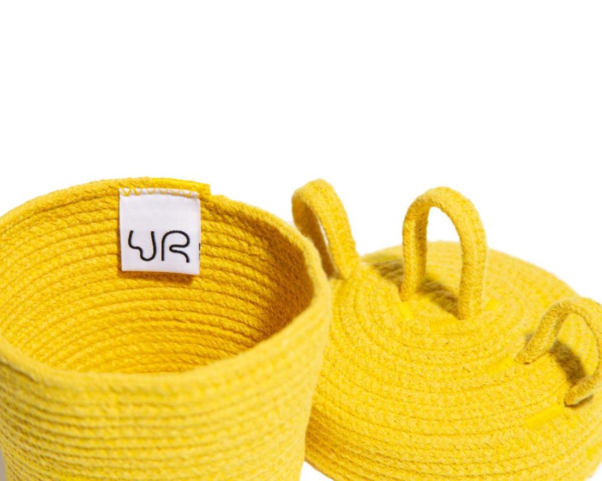 Ugly Rugly CRAZY HEAD BASKET - YELLOW | Garmentory