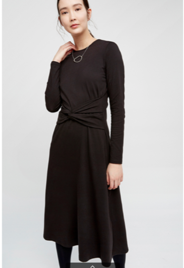 People Tree Roslyn Dress - black | Garmentory