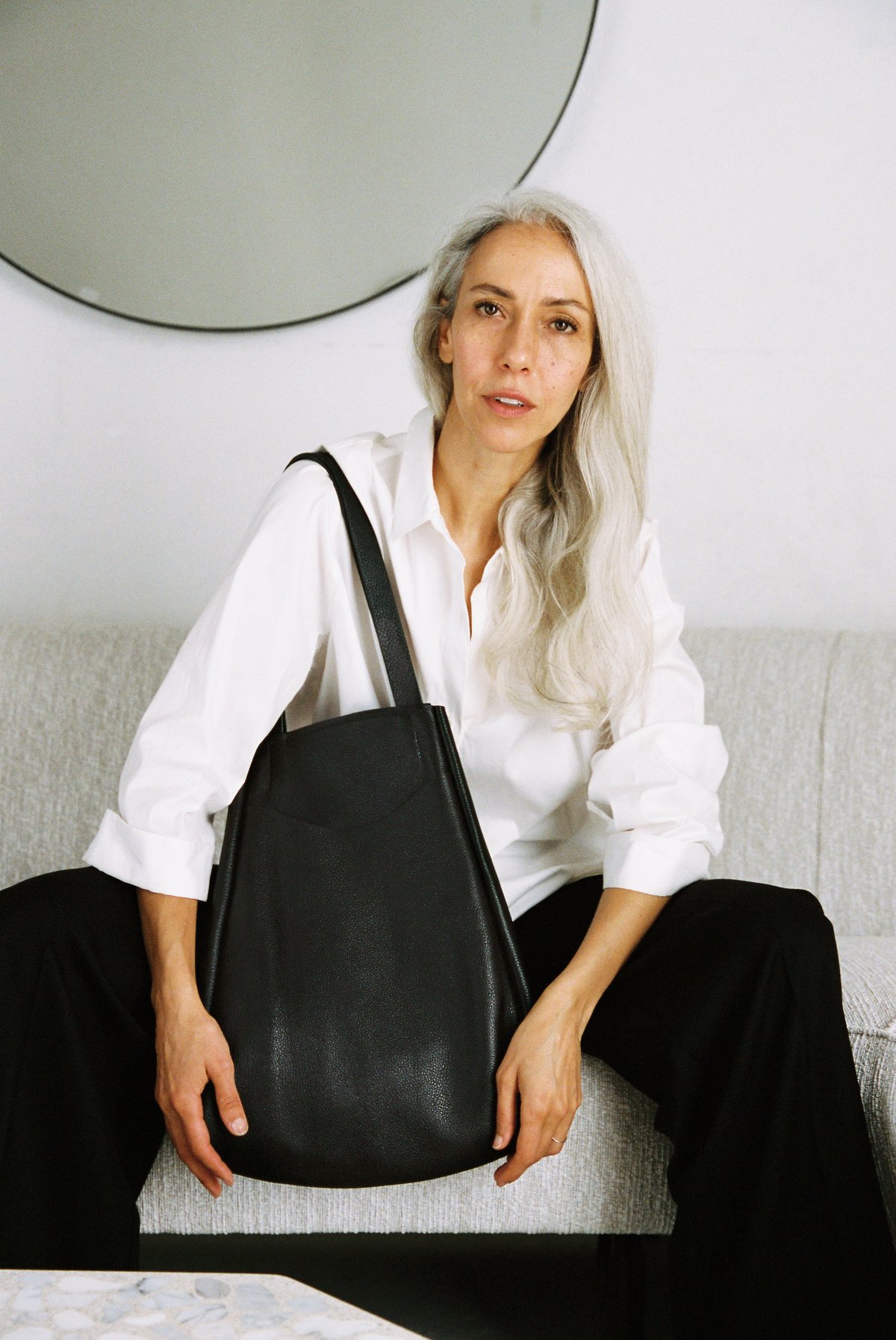 Georgia Jay Archy Tote - Black Pebble | Garmentory