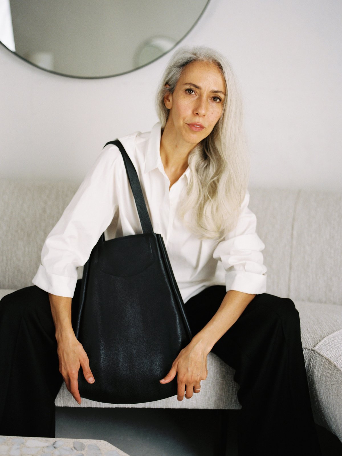 Georgia Jay Archy Tote - Black Pebble | Garmentory
