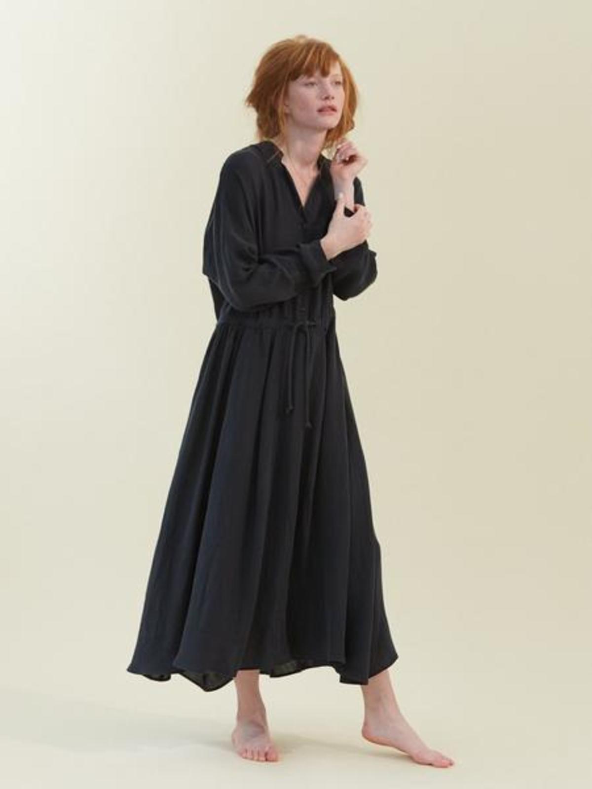 Black Crane Classy Dress - Black | Garmentory