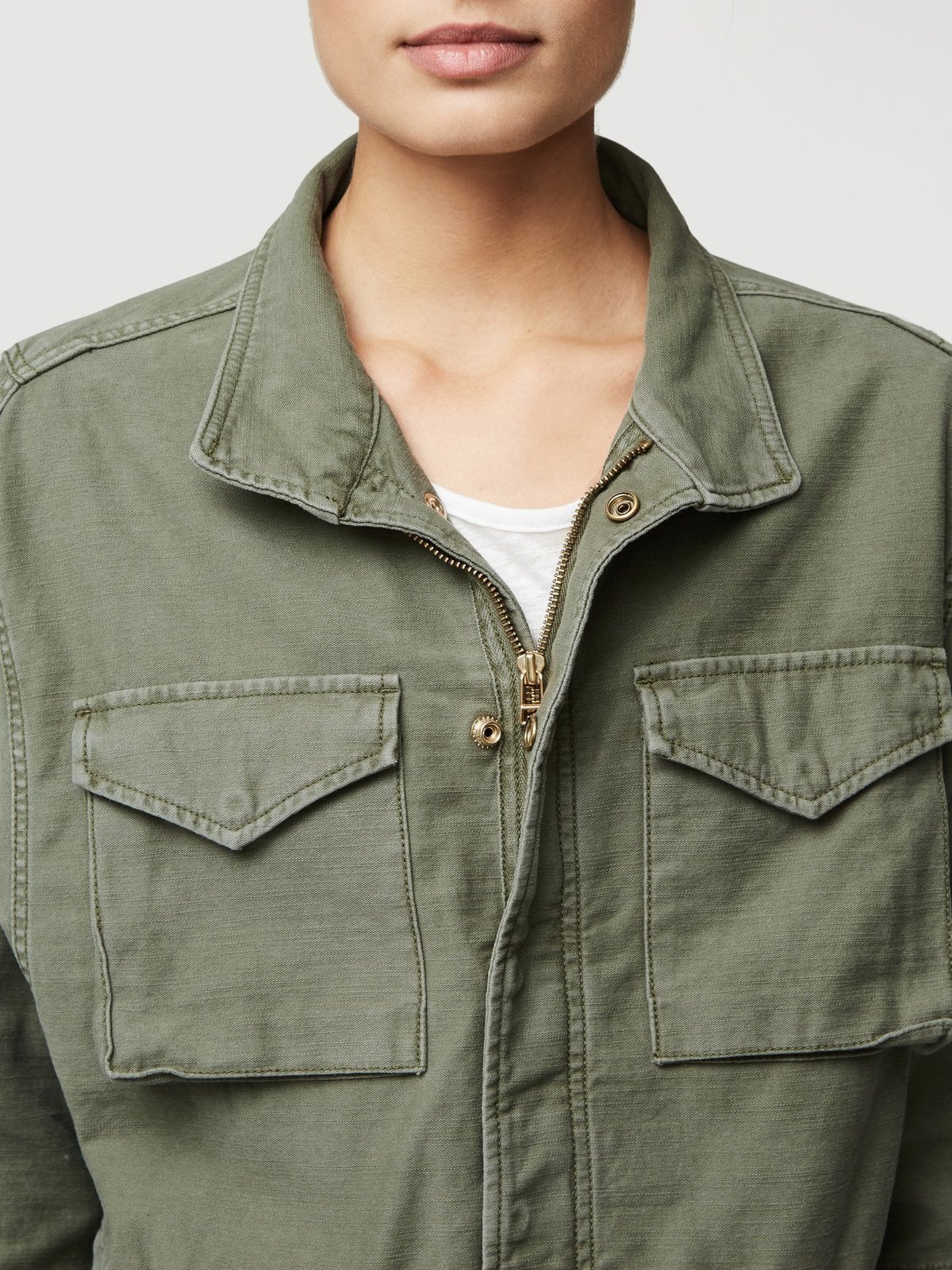 FRAME Denim Frame Service Jacket - Military | Garmentory
