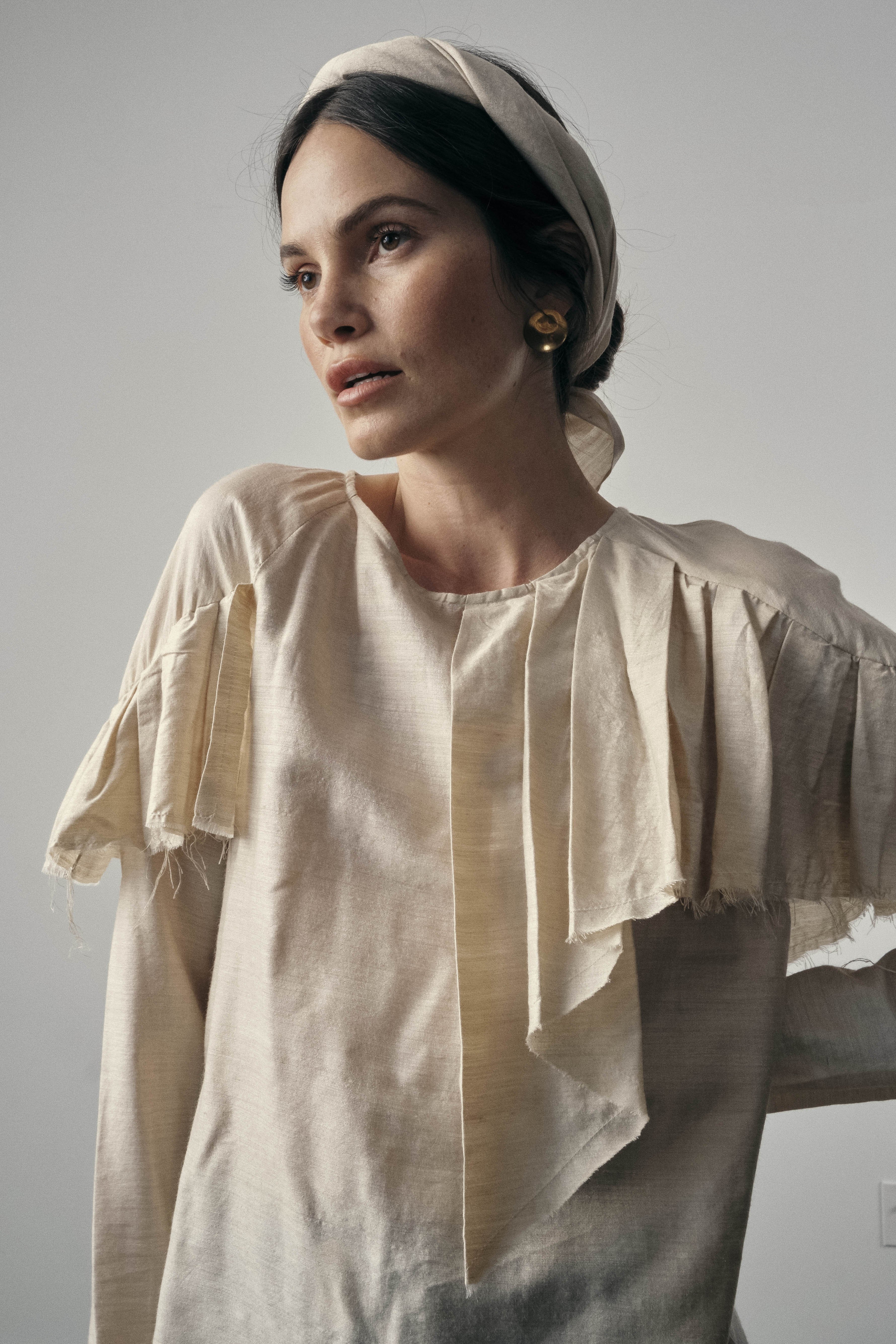 Maria Stanley ROONEY BLOUSE - miso | Garmentory