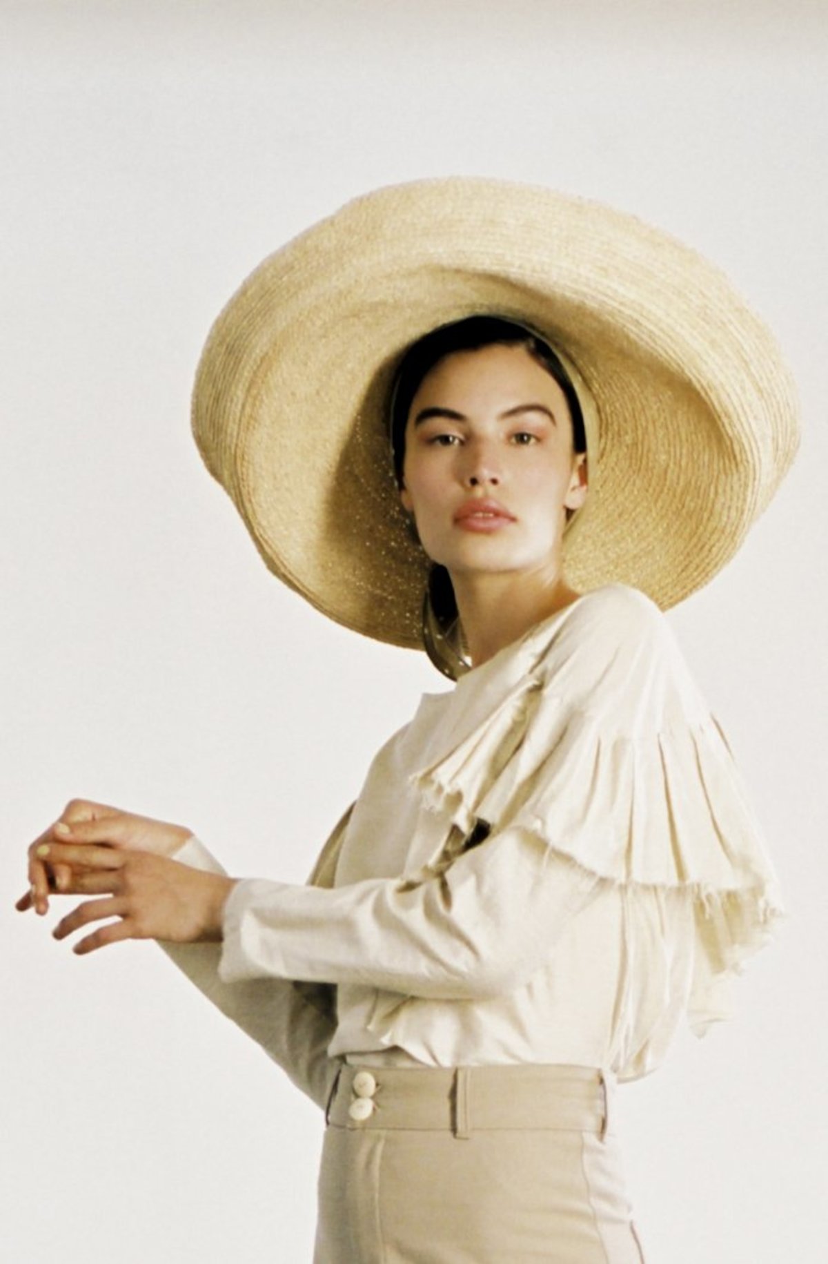 Maria Stanley ROONEY BLOUSE - miso | Garmentory