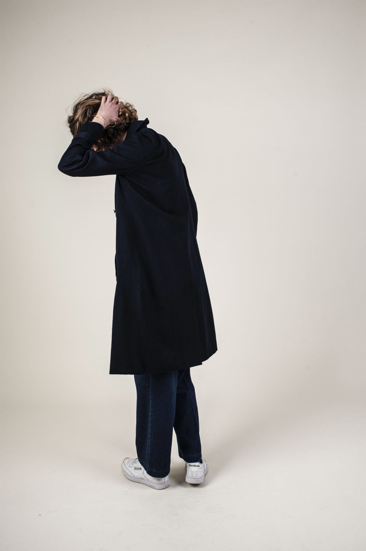 Facon Jacmin Mod Coat - Dark Blue | Garmentory