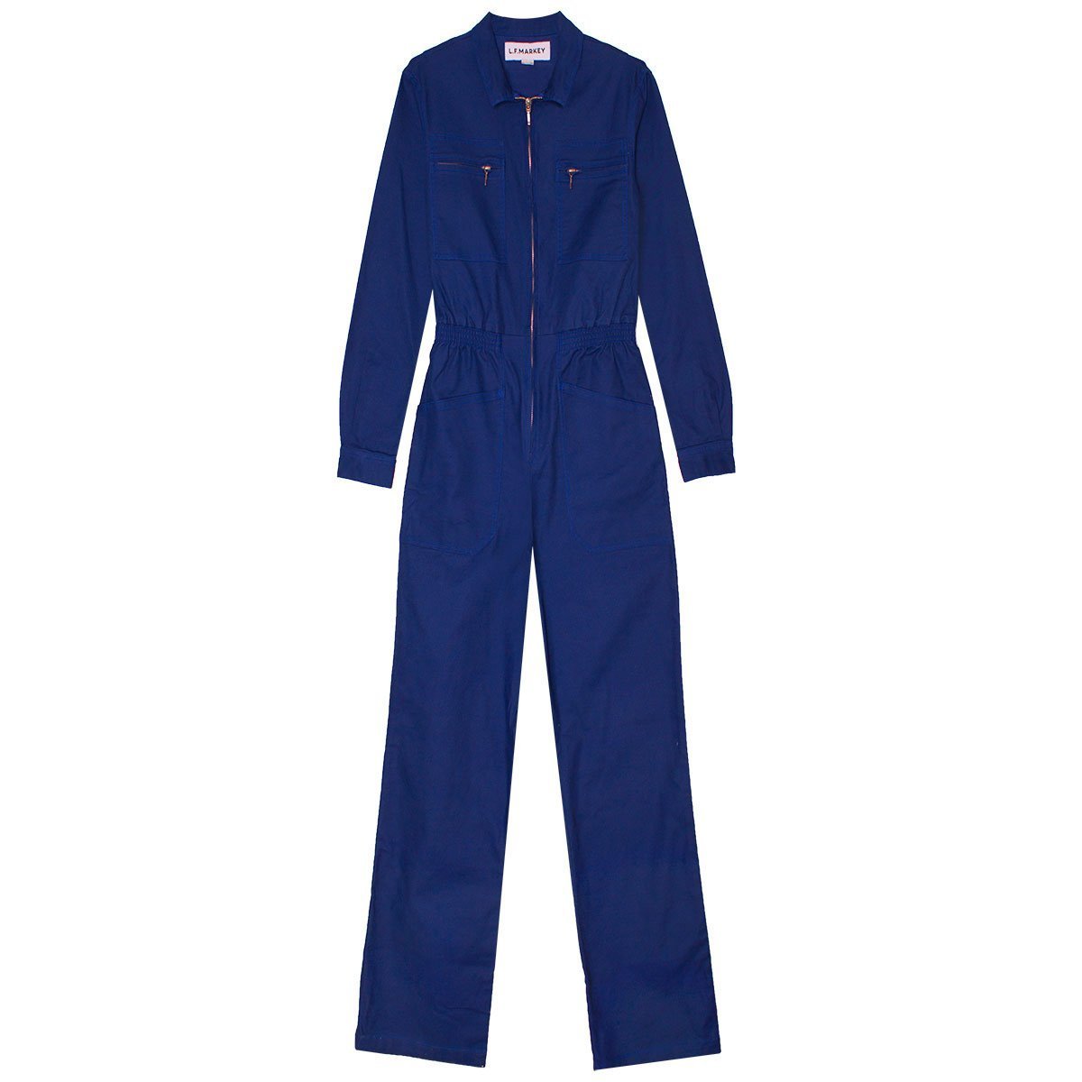 LF Markey Danny Longsleeve Boilersuit - Cobalt | Garmentory