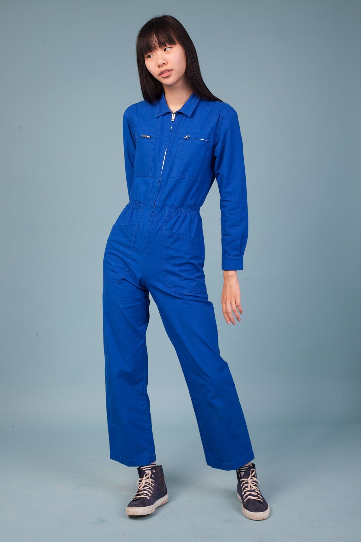 LF Markey Danny Longsleeve Boilersuit - Cobalt | Garmentory