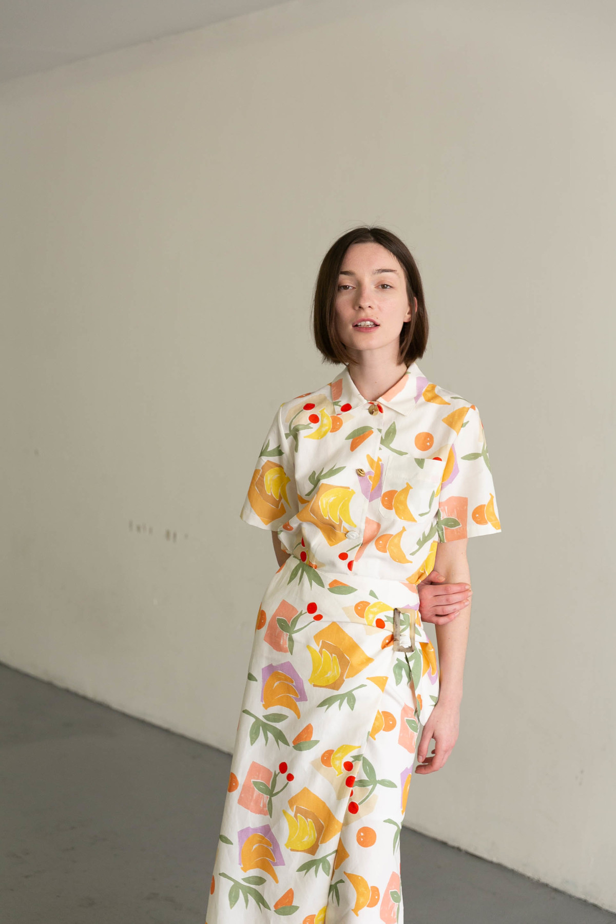 REJINA PYO ROBIN SKIRT - PRINT FRUIT | Garmentory