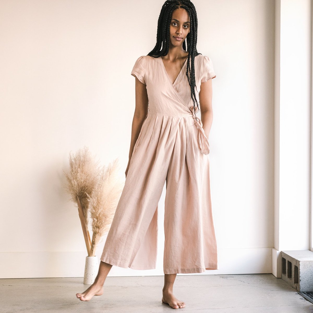 Sugar Candy Mountain Angela Jumpsuit - Rose | Garmentory