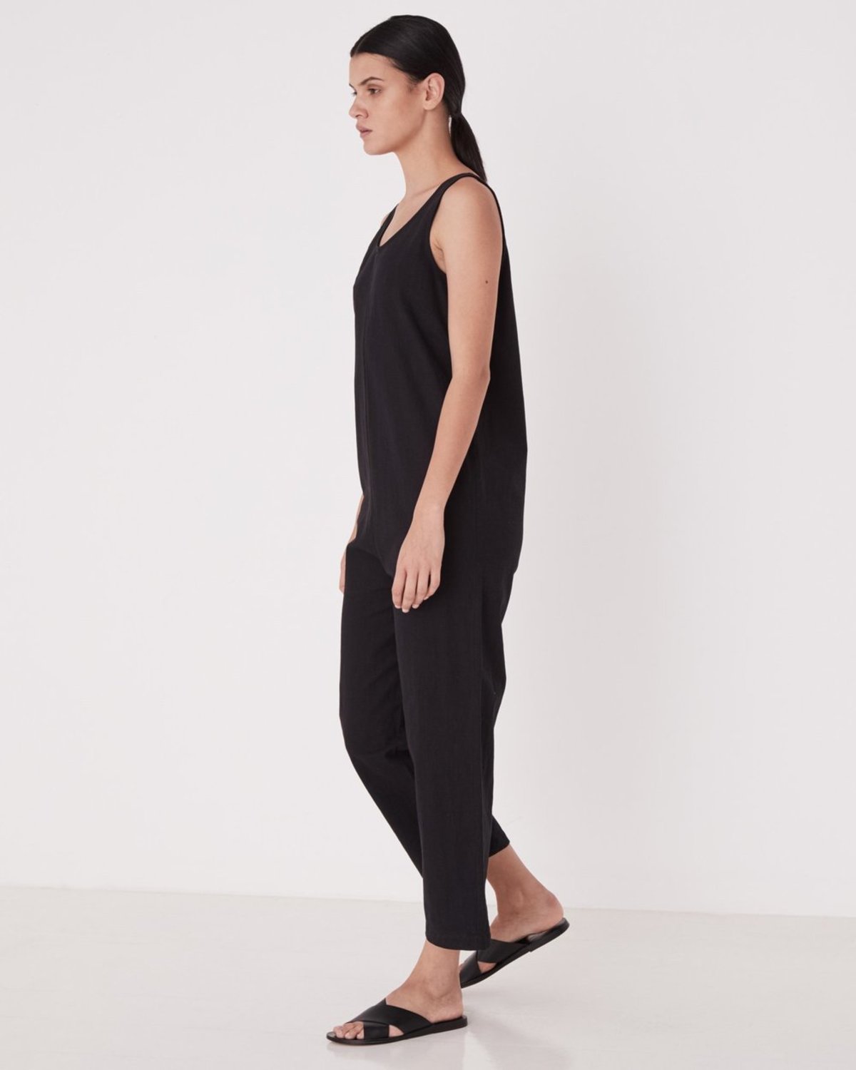 ASSEMBLY LABEL Utility Jumpsuit - Black | Garmentory