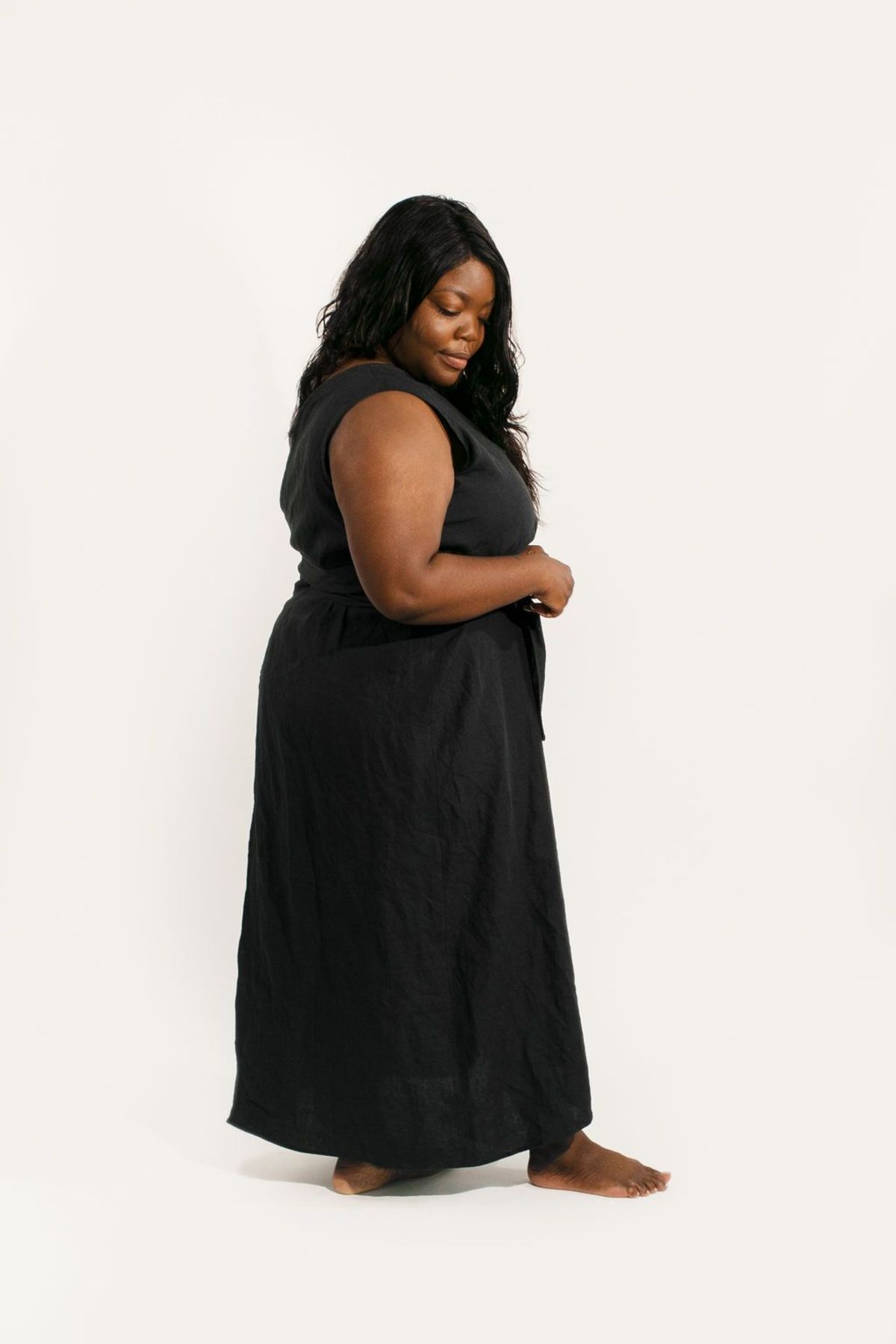 Two Fold Clothing Linen Kayo Dress | Garmentory
