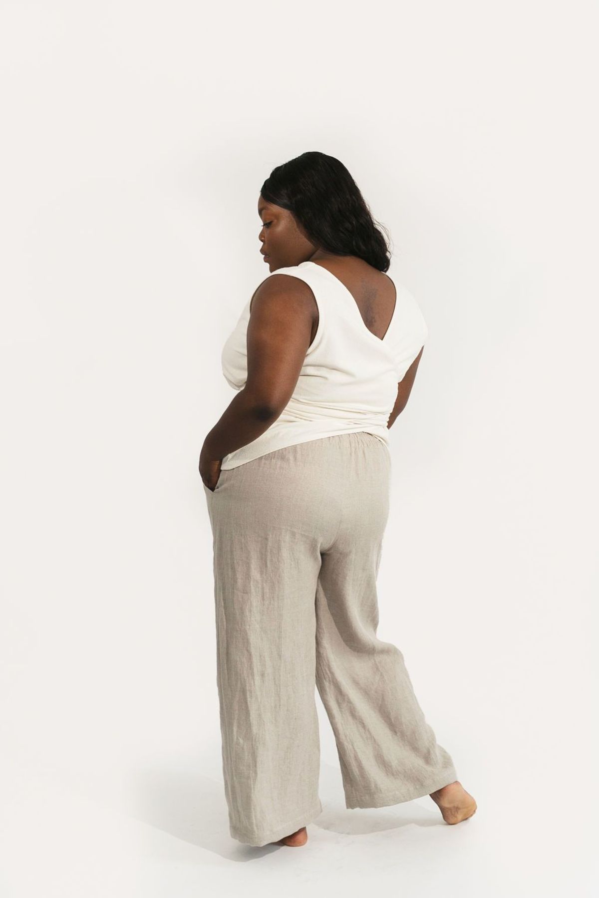 Two Fold Clothing Raw Silk Misako Top | Garmentory