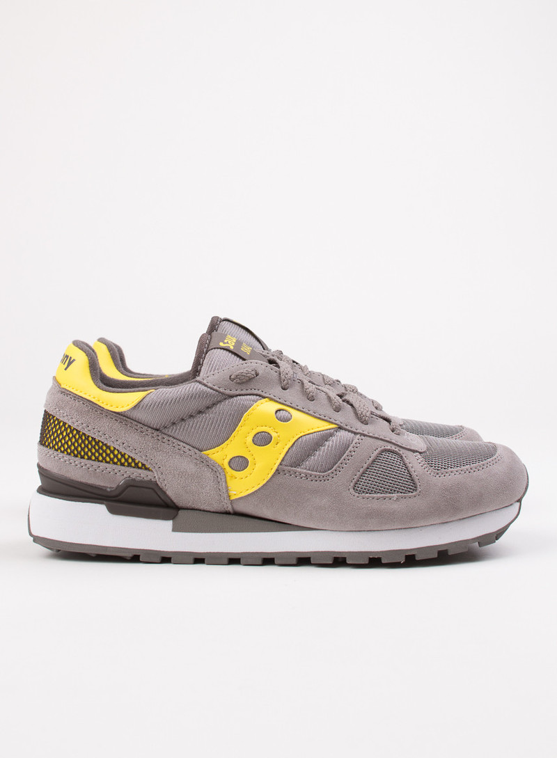 Men's Saucony Shadow Original Grey/Yellow | Garmentory