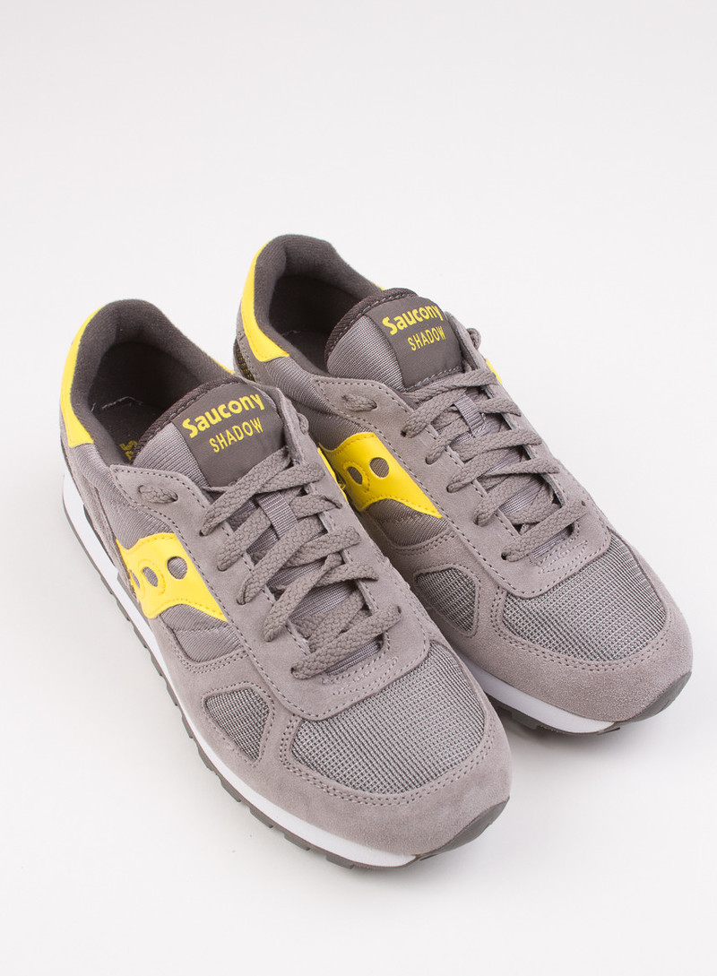 Men's Saucony Shadow Original Grey/Yellow | Garmentory