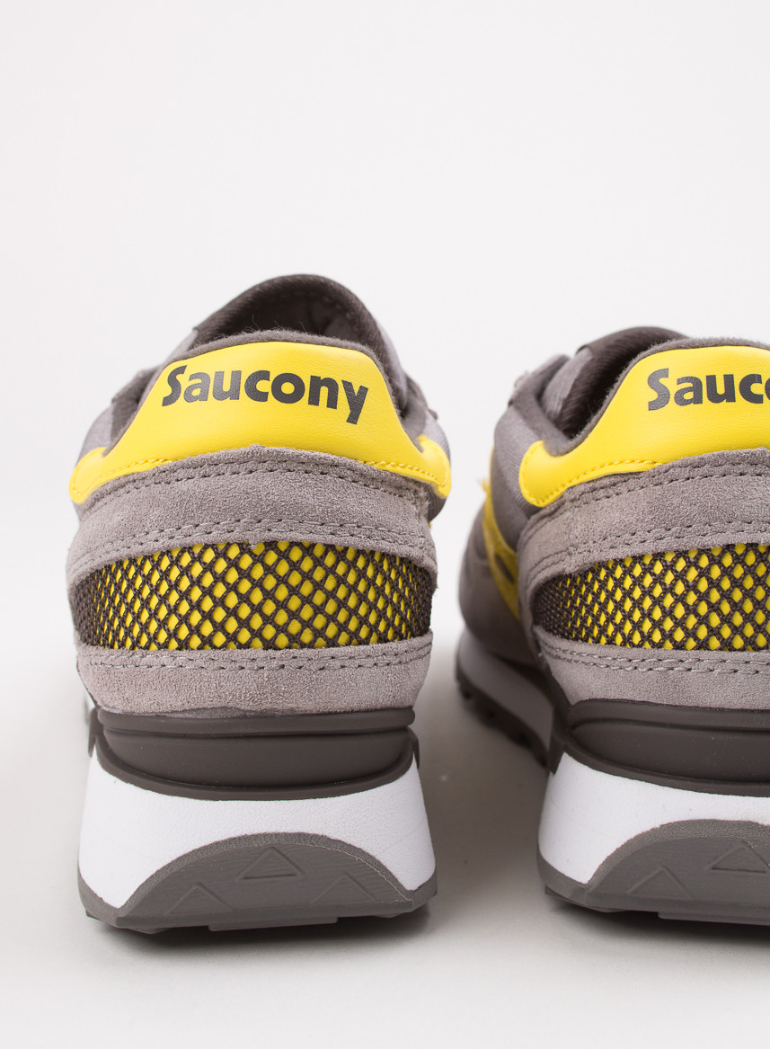 Men's Saucony Shadow Original Grey/Yellow | Garmentory