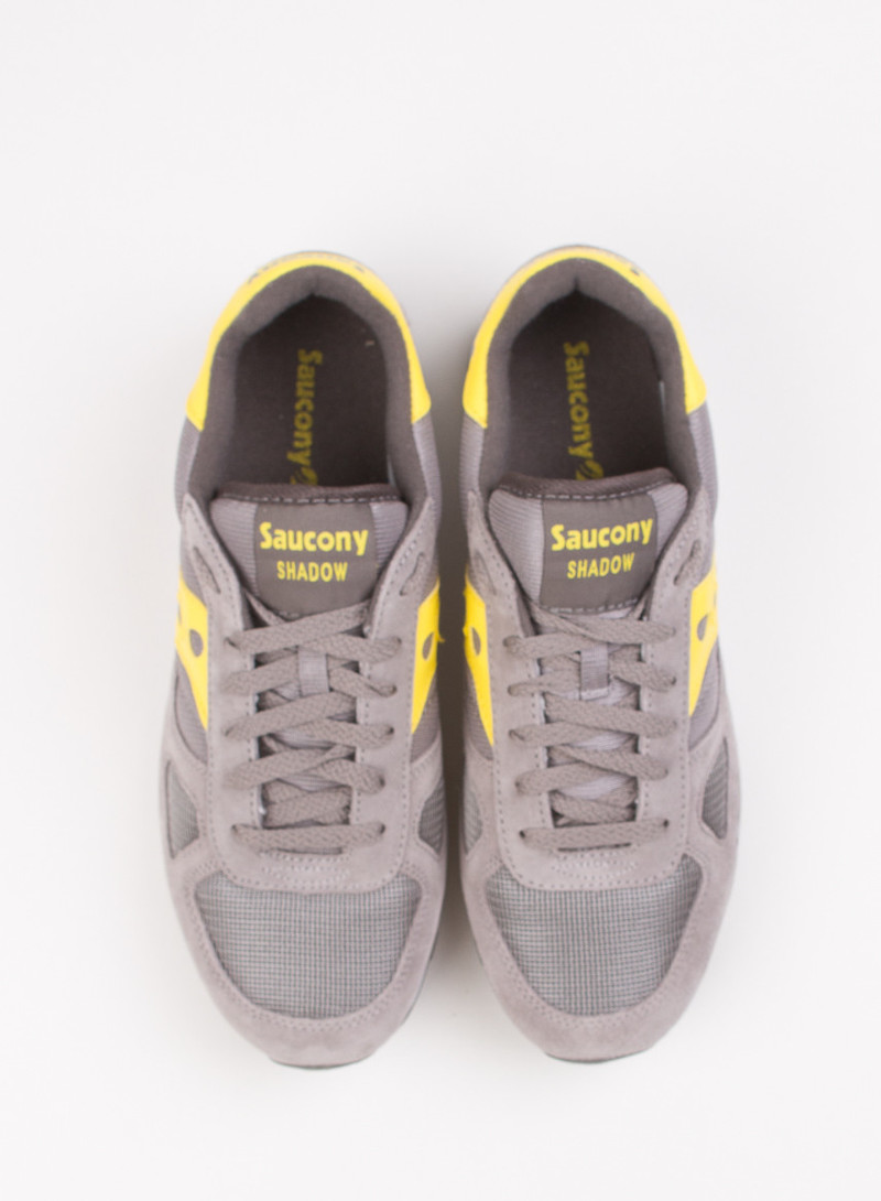 Men's Saucony Shadow Original Grey/Yellow | Garmentory