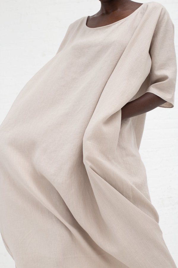 Rachel Craven Long Cocoon Dress - Stone Gray | Garmentory