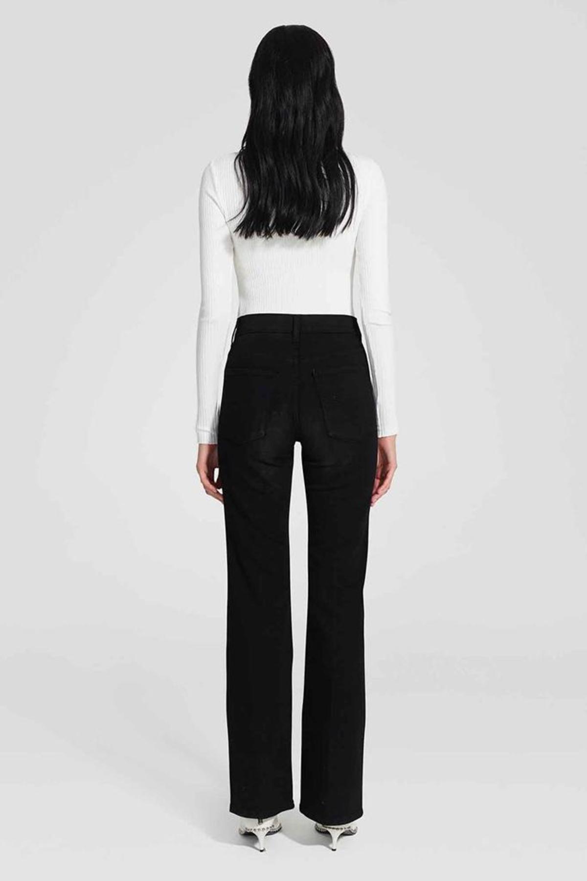 NOBODY DENIM Jacqueline Jean - Pure Black | Garmentory