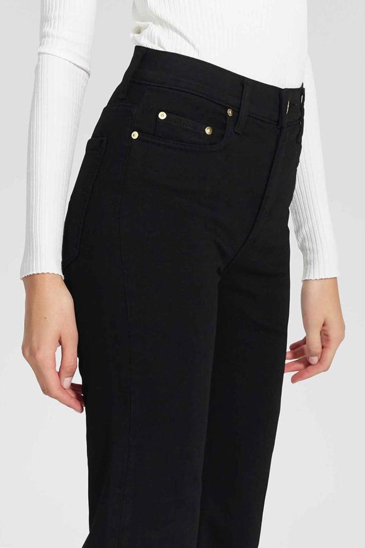 NOBODY DENIM Jacqueline Jean - Pure Black | Garmentory