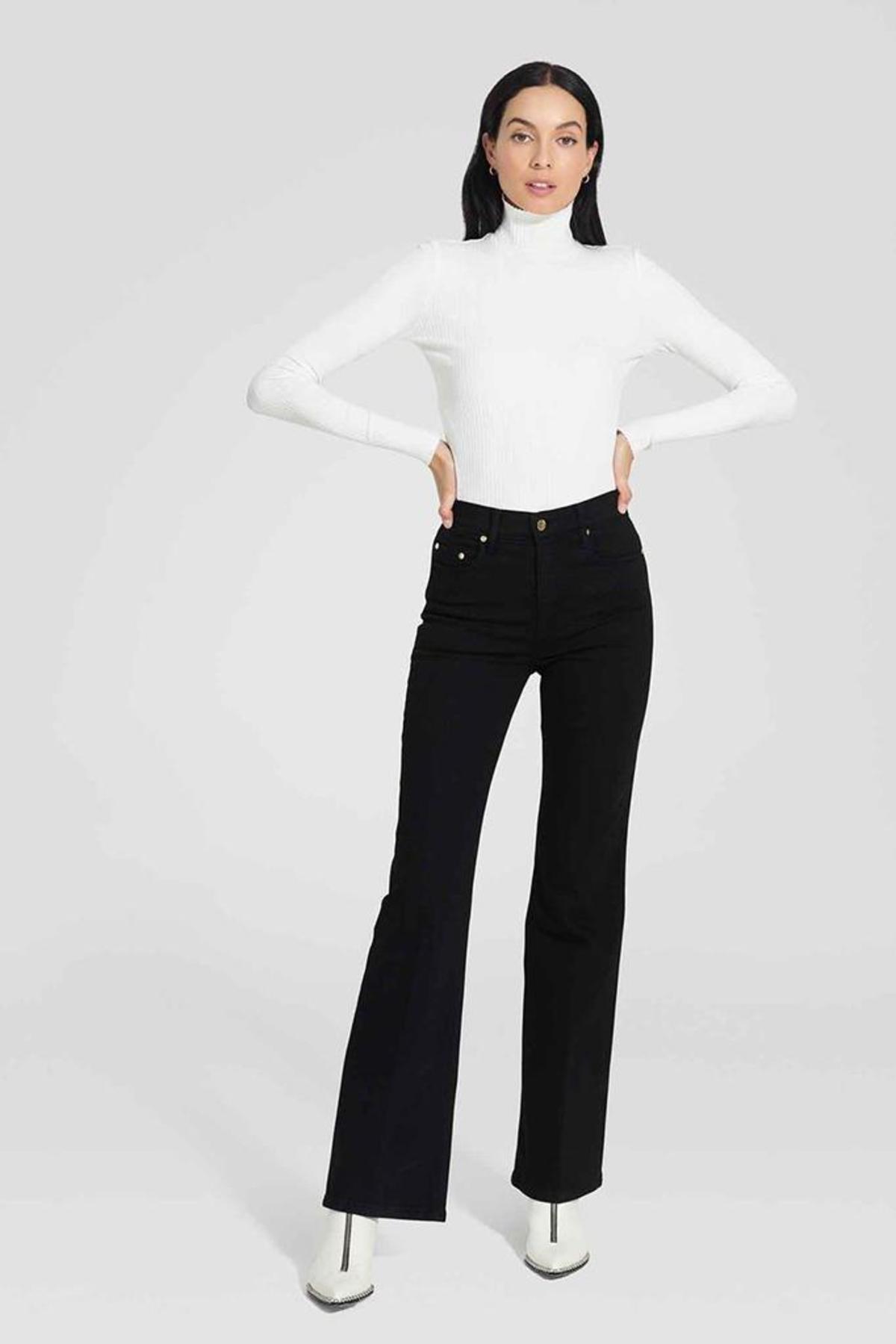 NOBODY DENIM Jacqueline Jean - Pure Black | Garmentory