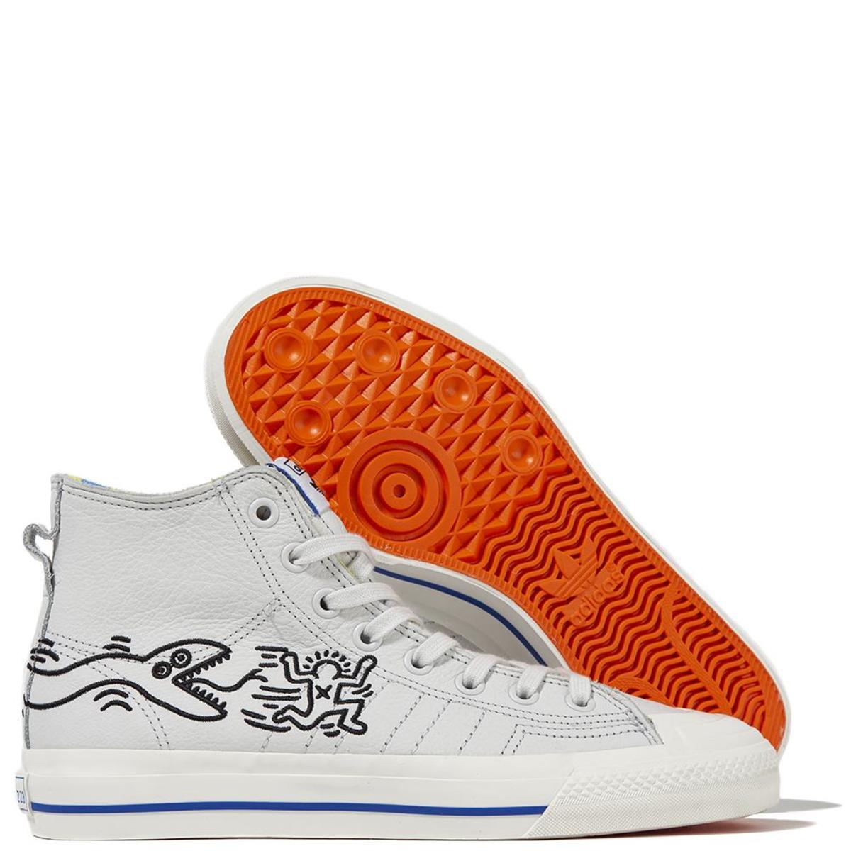 adidas Originals by Keith Haring Nizza Hi RF - White | Garmentory