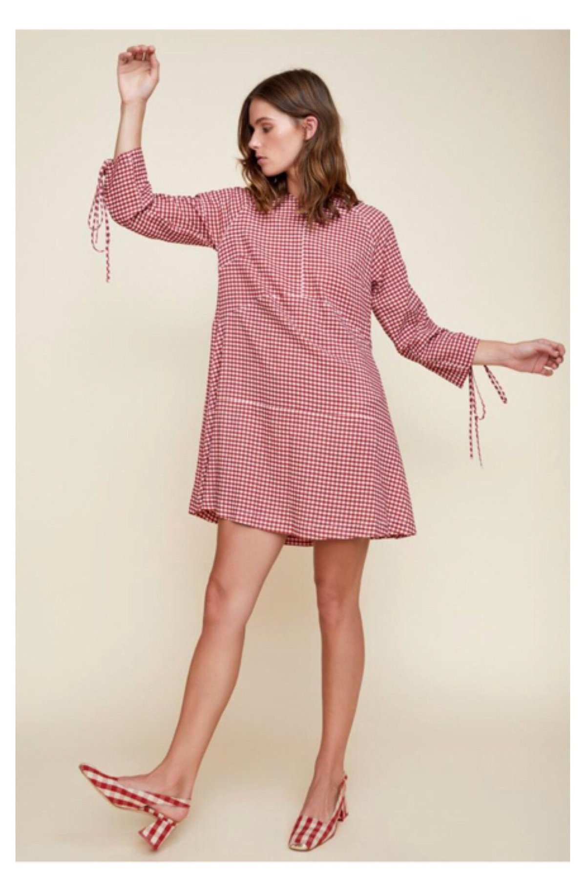 Ryder the Label Paige Dress - Gingham | Garmentory