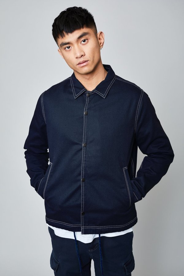 Native Youth THE JENSEN JACKET - NAVY | Garmentory