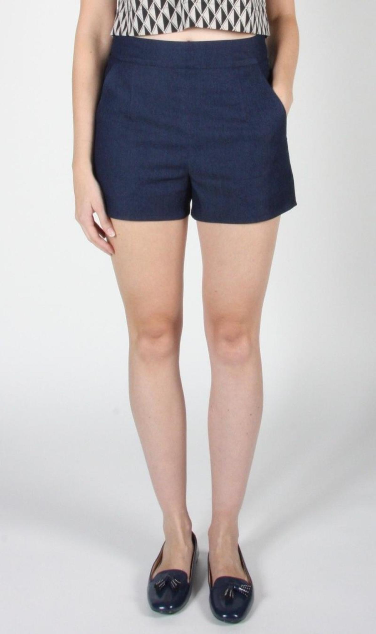 Birds of North America Budgie Shorts - Dark Wash | Garmentory
